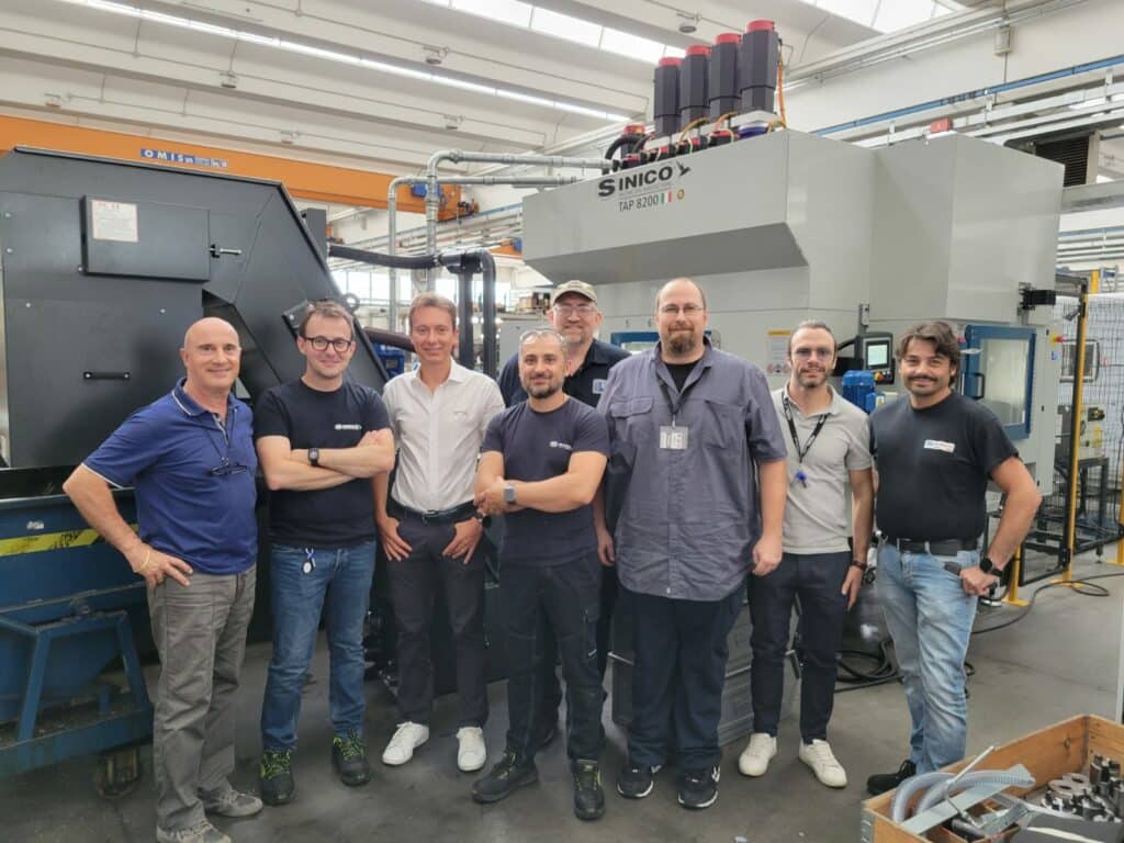 Collaudo macchine - Sinico Service